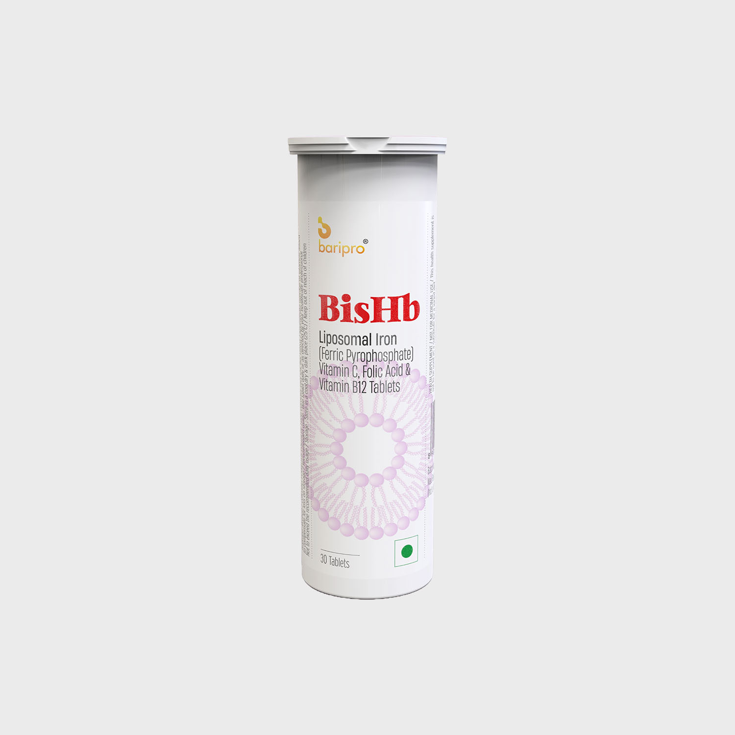 BariPro BiSHB – Iron, Zinc, Folic Acid & B12 for Recovery